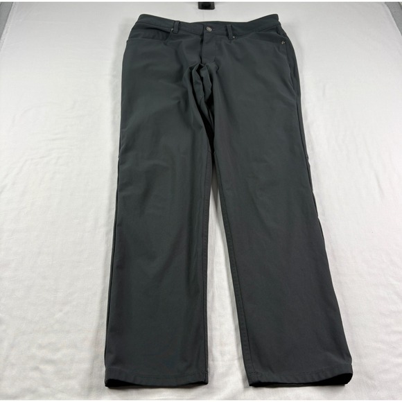 lululemon athletica | Pants | Lululemon Abc Pants Mens 33x3 Gray Chino ...